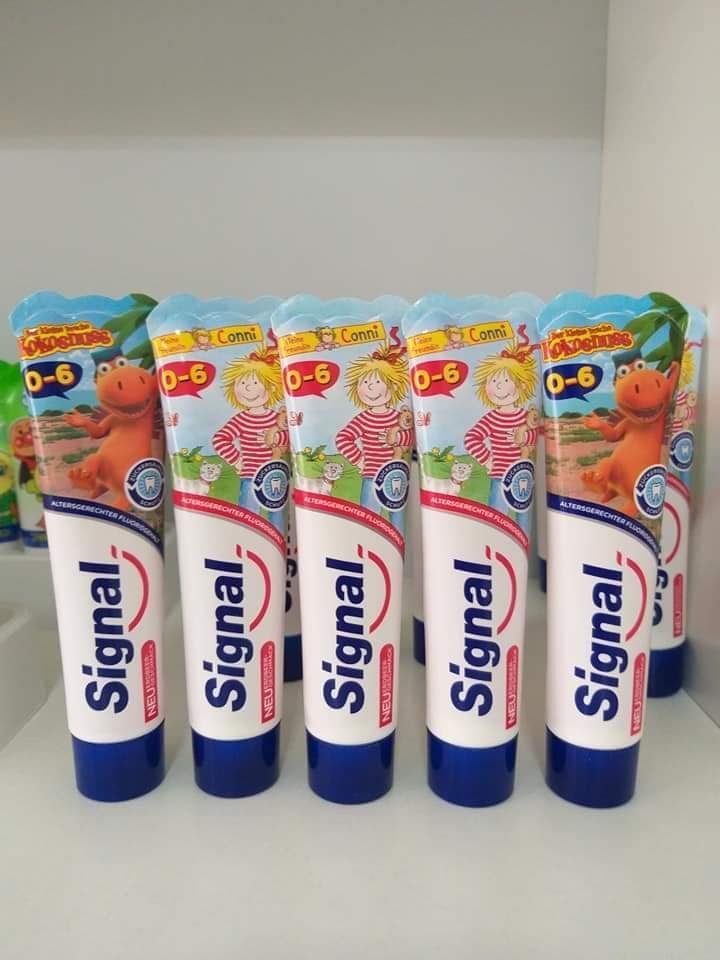 Kem đánh răng Signal Đức cho trẻ từ 0-6 tuổi | Lazada.vn