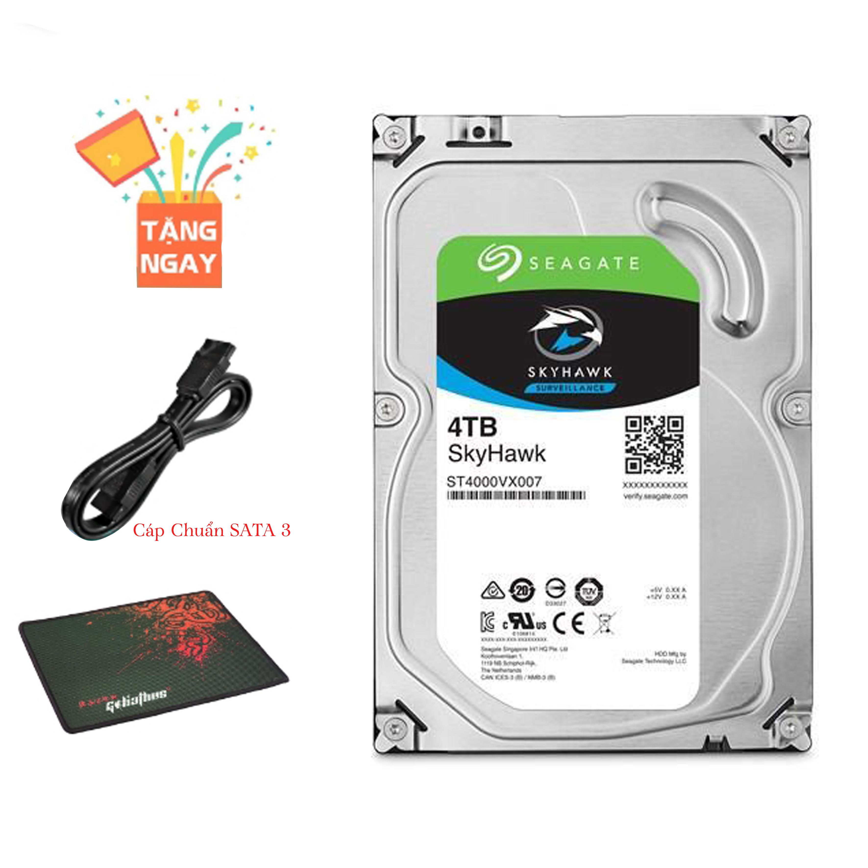 Ổ cứng HDD 4TB Seagate SkyHawk Surveillance 3.5 inch | Lazada.vn