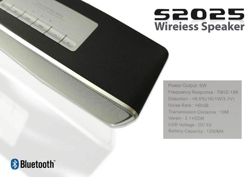 Loa Bluetooth BOSE S2025 - Loa Di động BOSE S2025 -Hệ Thống Loa: 2 Loa Tress 2 Inch 1 Loa Bass 3 ...