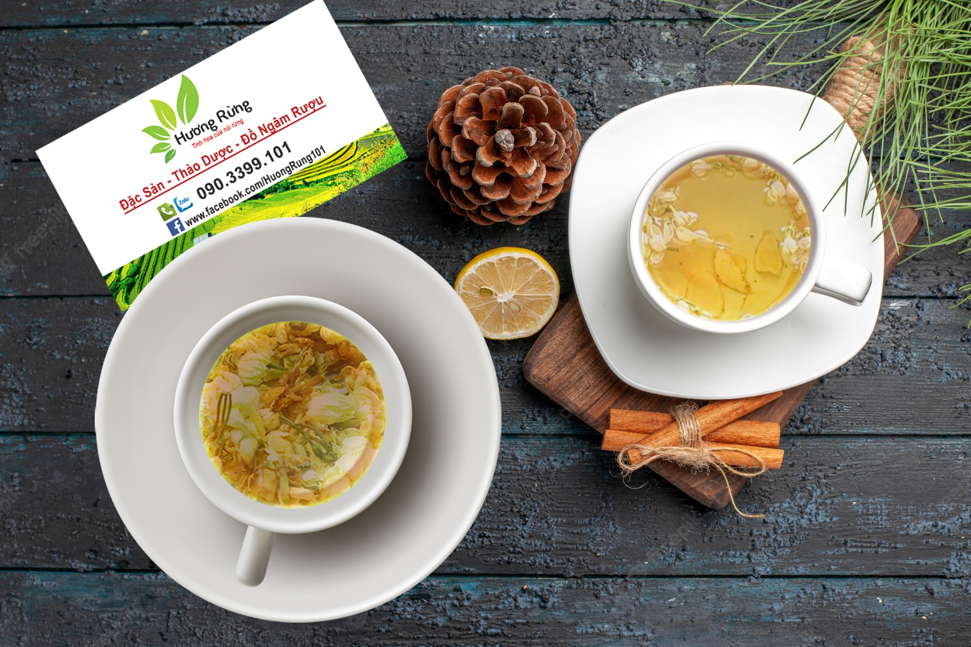 TRÀ LÀI (trà hoa nhài) 500g nguyên bông, thơm ngon - Trà đen | VinMart.co