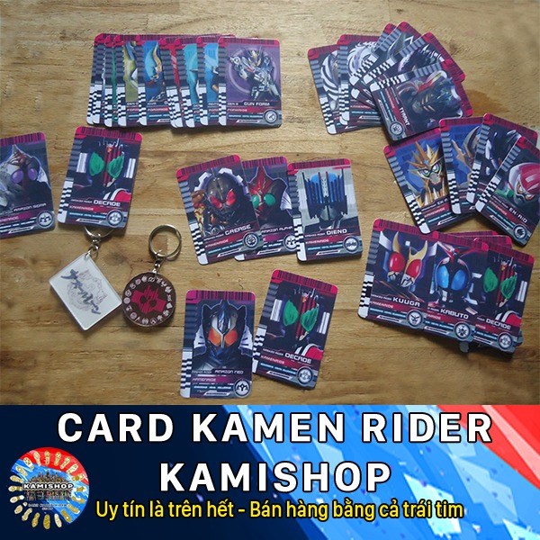Card Kamen Rider - Kamishop Việt Nam Cửa Hàng Chính Hãng Trực Tuyến ...
