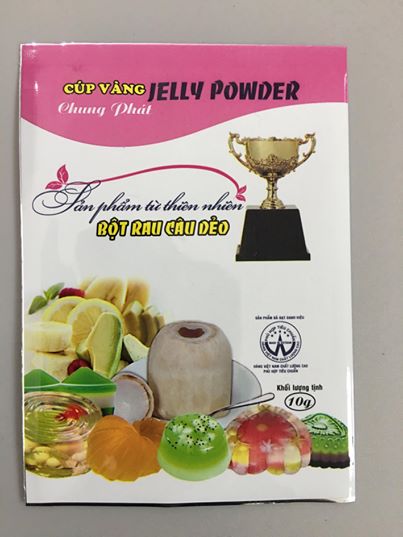 hộp 12 gói Rau câu dẻo jelly powder thạch rau câu dẻo Chung Phát - Các ...