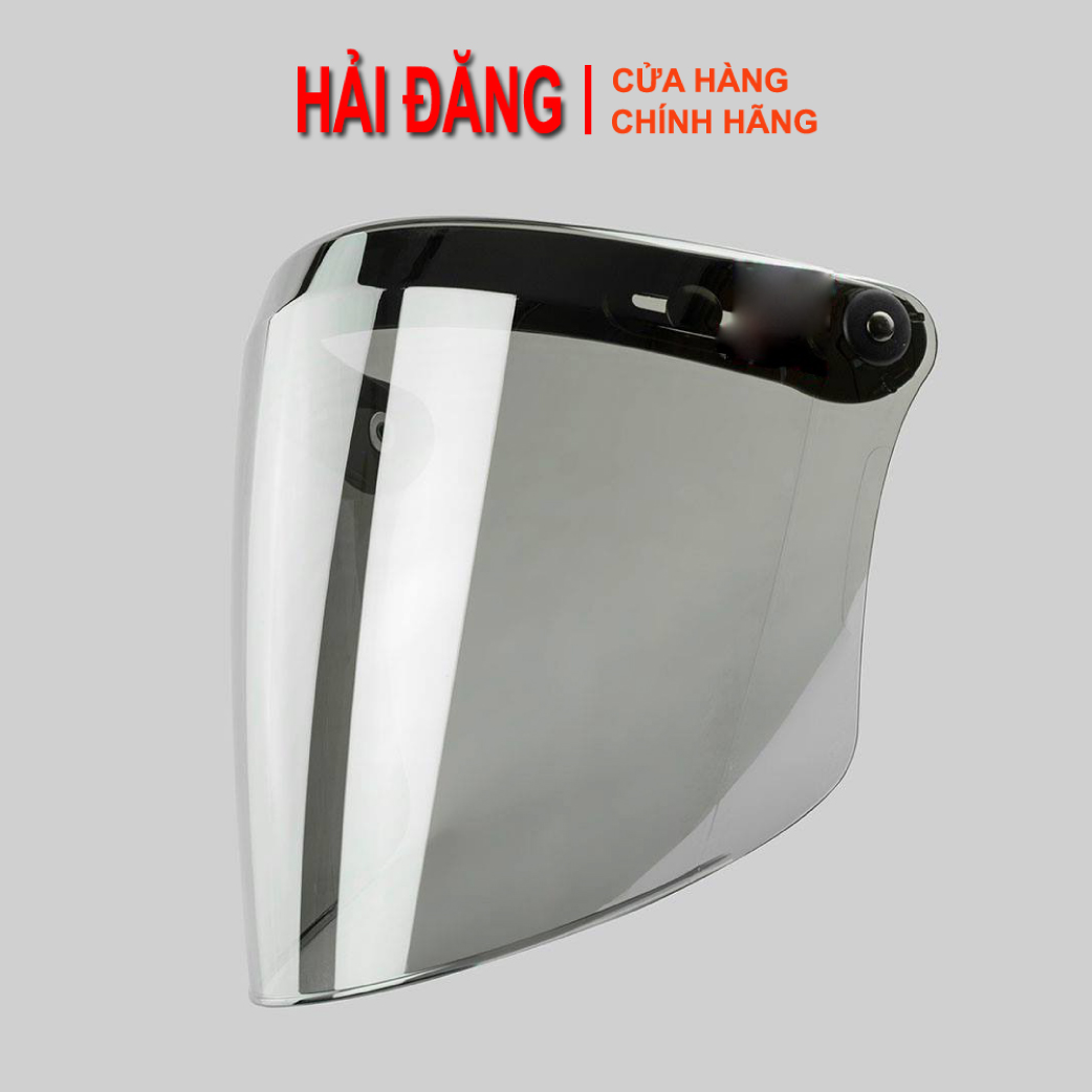 Kính chắn gió mũ bảo hiểm 3/4 đầu và 1/2 đầu loại dài ôm hết cằm - Kính ...
